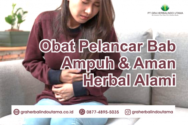 Obat Pelancar BAB Ampuh & Aman Bagi Tubuh ber BPOM